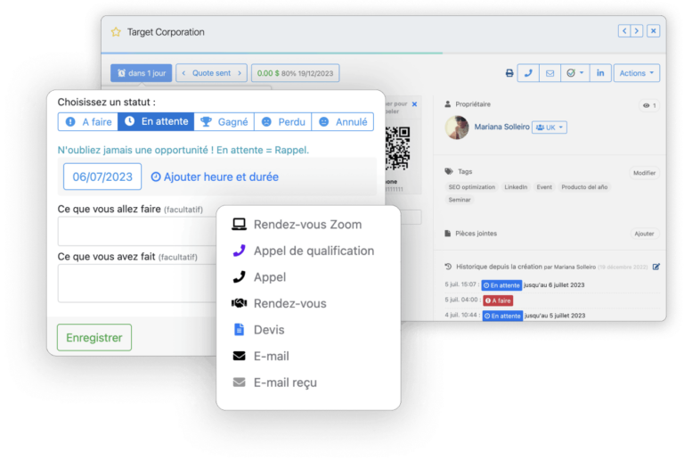 How do you build a good sales prospect tracking dashboard?