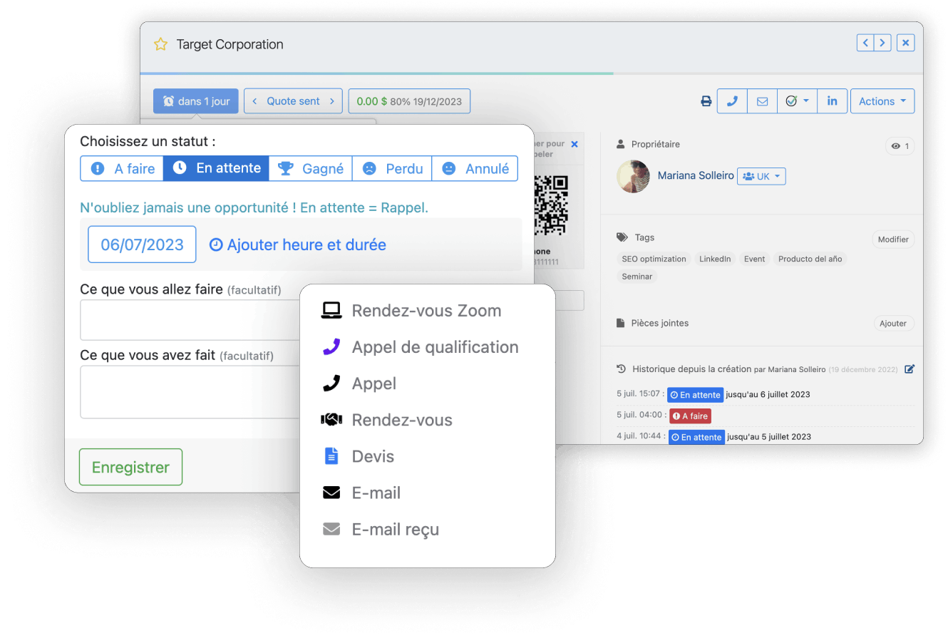 How do you build a good sales prospect tracking dashboard?